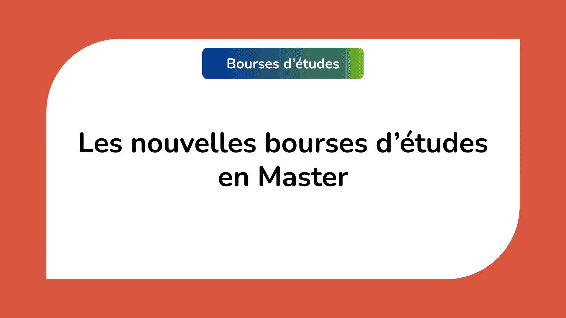 183 Bourses d’études en Master en 2024-2025