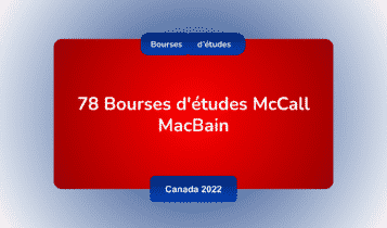 44 Bourses d’études en Master au Canada en 2022-2023