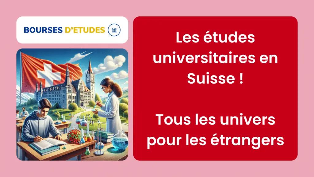 Les études universitaires en Suisse ! tous les univers