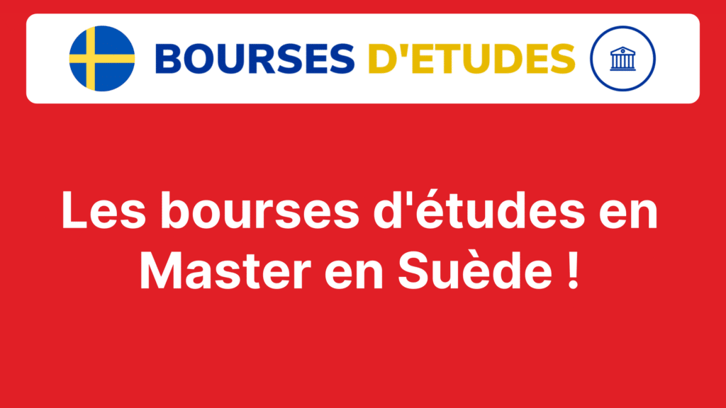 Les 14 bourses d'études en Master en Suède ! Profitez